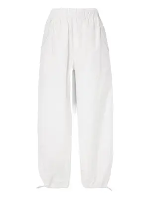Wardrobe.NYC Cotton-blend Track Pants - White