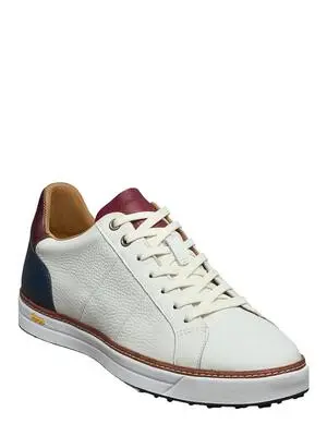 Allen Edmonds Derby Golf Sneaker - White Leather