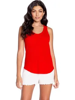 PJ Salvage Textured Ribbed Tank - One-color
