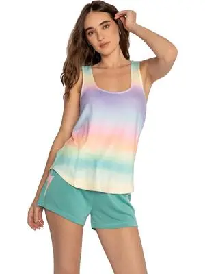 PJ Salvage Gradient Ombre Racerback Tank - One-color