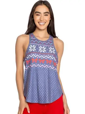 PJ Salvage Racerback Tank - Dark Peri