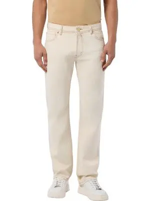 BILLIONAIRE 5-pocket Straight Leg Jeans - Beige
