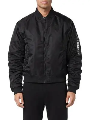 PLEIN SPORT Plein Sport Bomber Jacket Black