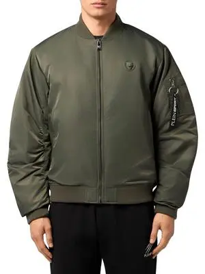 PLEIN SPORT Plein Sport Bomber Jacket Military