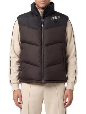 PLEIN SPORT Puffer Vest - Black