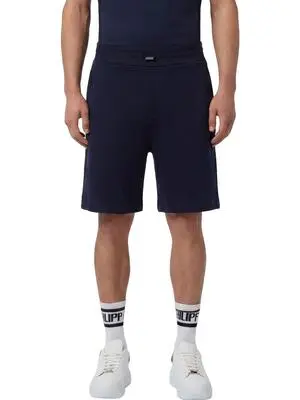 Philipp Plein Sports Shorts With Logo Detail - Navy