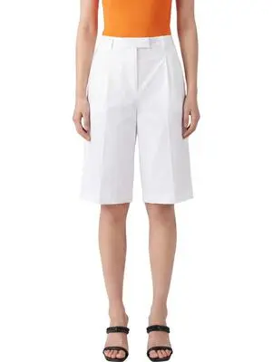 Patrizia Pepe Tailored Shorts - White