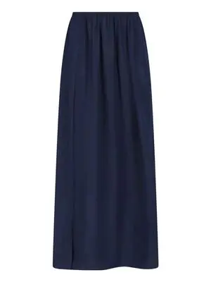THE FRANKIE SHOP The Frankie Shop Elie Fluid Maxi Skirt Blue