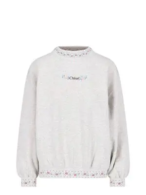 AUTRY Cotton Logo Sweatshirt Polo Ralph Lauren - Gray