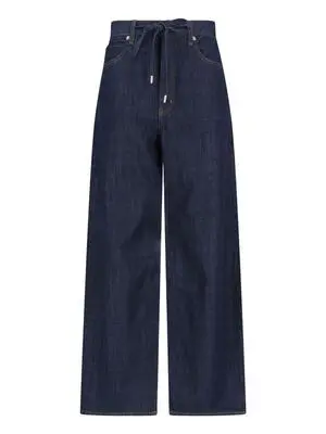 FRAME Frame The Bow Straight Jeans Blue