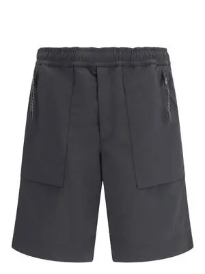 Moncler Technical Fabric Shorts - Black