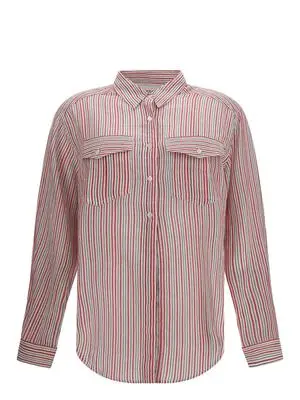 MARANT ETOILE Striped Cotton Shirt - Multicolour