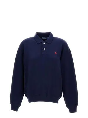 Polo Ralph Lauren Polo Ralph Lauren Long Sleeve Polo Shirt Blu