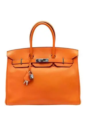 Hermès 2009 Birkin 35 Handbag - Orange