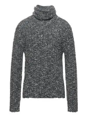 Dolce & Gabbana Turtleneck Virgin Wool Polyamide Knit - Black