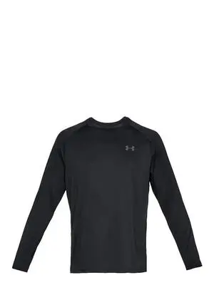 Under Armour Raglan-sleeve Performance Top - Black