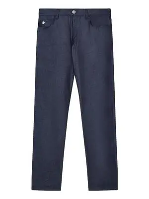 Giorgio Armani Stretch Cotton Denim Twill Jeans - Blue