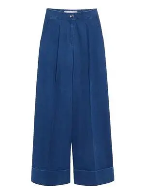 Valentino Garavani Denim Pants - Blue