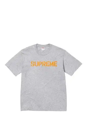 Supreme Hard Logo-print T-shirt - Grey