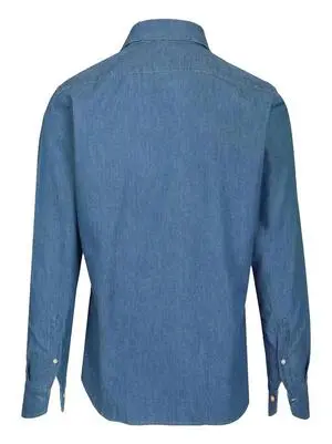 AL DUCA D’AOSTA 1902 Denim Shirt - Blue