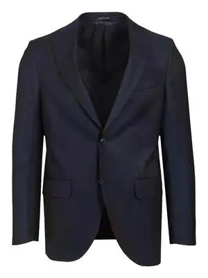 AL DUCA D’AOSTA 1902 Wool Single-breasted Blazer - Blue