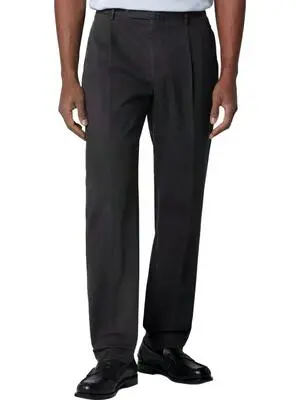 SANTANIELLO Pleated Trousers - Grey