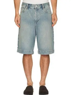 Rag & Bone Baggy Denim Shorts - Beacon