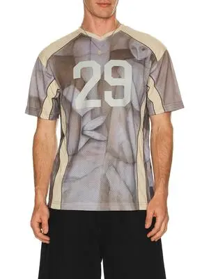 PAS UNE MARQUE Mesh Graphic T-shirt - Multi