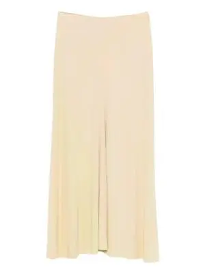 TOTEME Flared Maxi Skirt - Neutrals