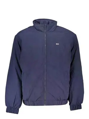 Tommy Hilfiger Logo Patch Lightweight Bomber Jacket - Blue