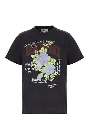 GANNI GANNI Clothing T-shirt Multicolor
