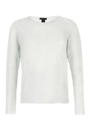 Avant Toi Long Sleeve Ribbed Knitwear - Multicolor