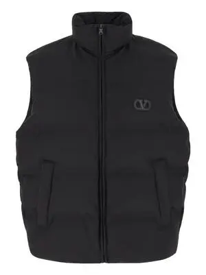 Valentino Garavani Quilted Stand Collar Vest - Multicolor