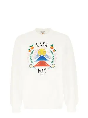 Casablanca Graphic Print Sweatshirt - Multicolor