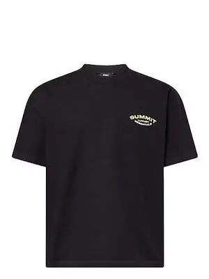 SUMMIT Essentials Short-sleeve Cotton T-shirt - Black