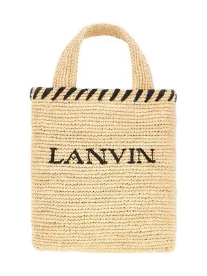 LANVIN Raffia Tote Bag - Multicolor