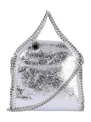 Stella McCartney Falabella Tote Bag With Chain Trim - Silver
