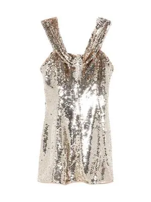 SELF-PORTRAIT Metallic Off-the-shoulder Dress - Silver