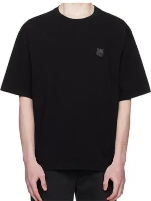 Maison Kitsuné Fox Head Oversize T-shirt - Black