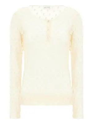 Dries Van Noten Textured Dot Print Shirt - Multicolor