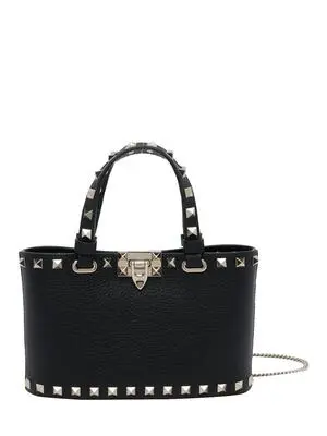 Valentino Garavani Rockstud Handbag - Black
