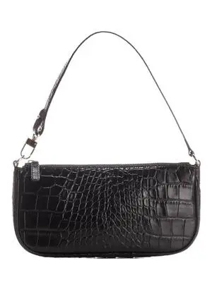 BY FAR BY FAR Imitation Crocodile Pattern Shoulder Bag