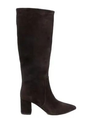 TWINSET Logo Detailed Knee-High Boots