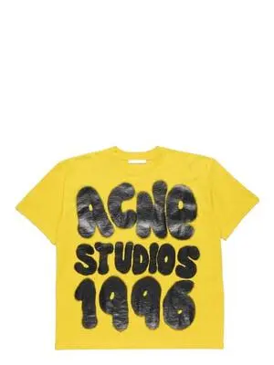 Acne Studios Short Sleeve T-shirt - Mustard Yellow