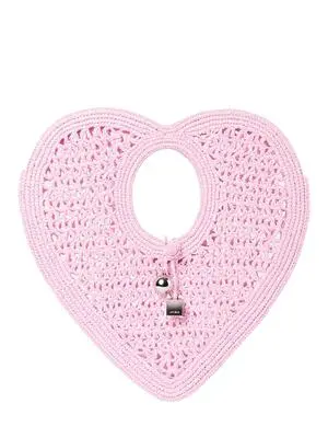 Jacquemus Spiaggia Coeur Top Handle Bag - Pink