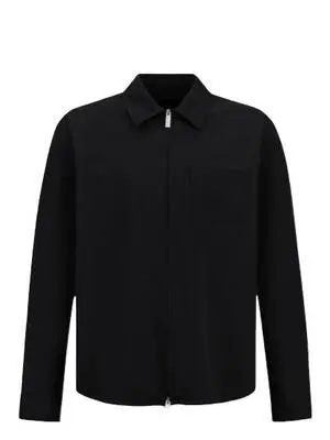 Herno Long-sleeved Padded Shirt Jacket - Black