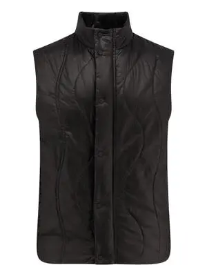 Herno Quilted Vest Jacket - Black