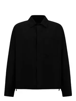 Herno Long-sleeved Shirt Jacket - Black