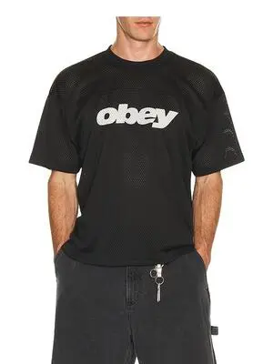 Obey Mesh Practice Jersey - Black