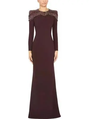 Jenny Packham Muse Gown - Brown